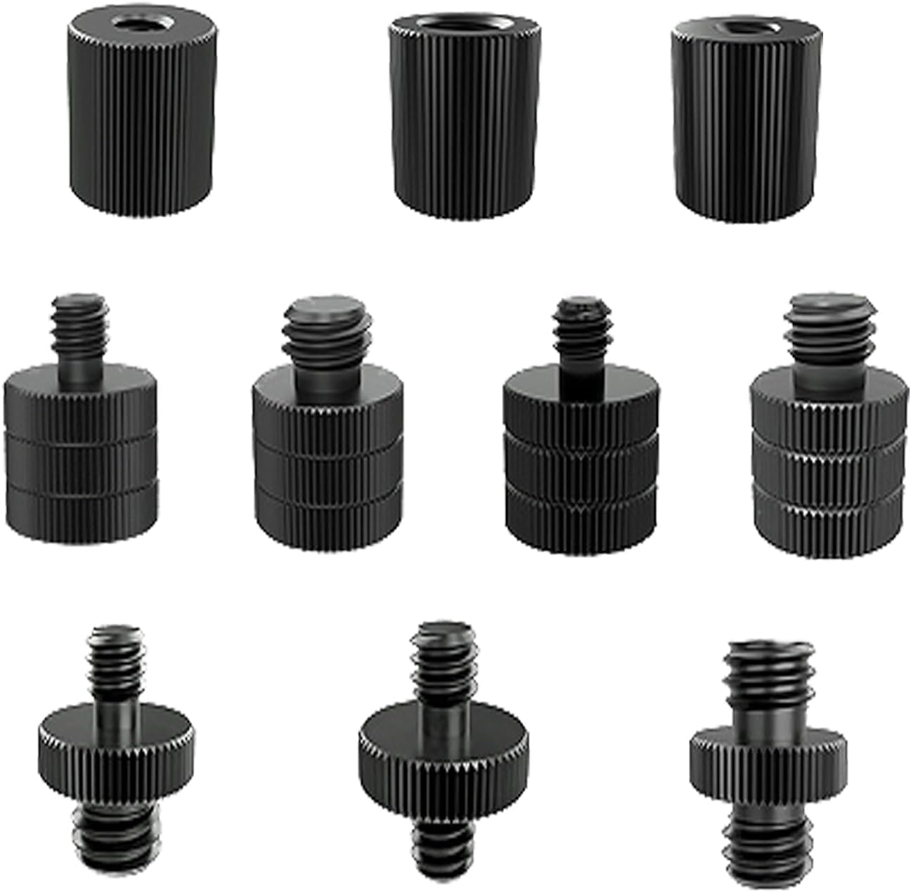 10 Pcs Mic Thread Adapter, 10 Different Specifications Models Mic Stand ...