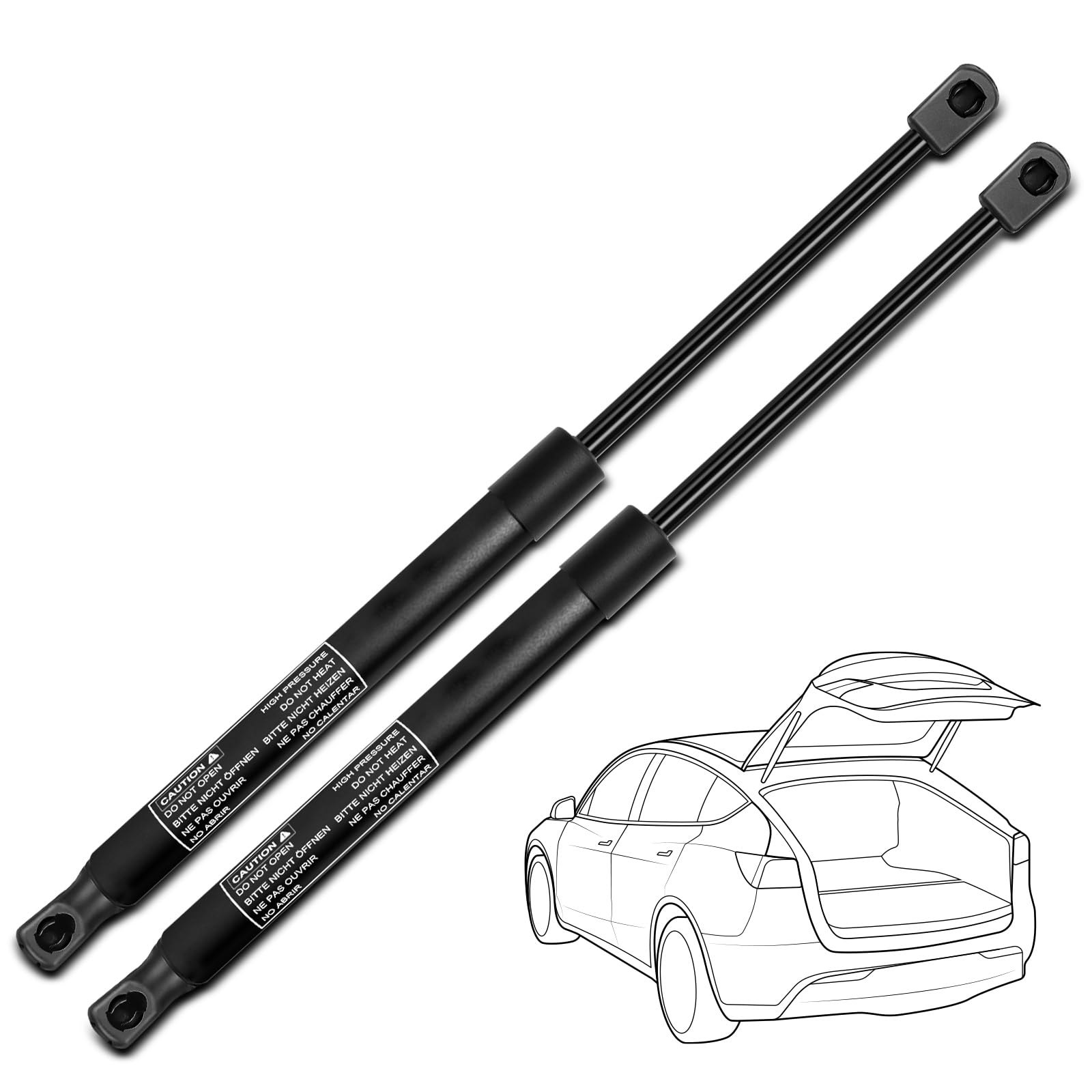 Lift Supports For Rear Hatch