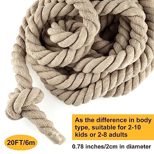 Snapklik.com : 20FT Tug Of War Rope For Kids And Adults Outdoor Games ...