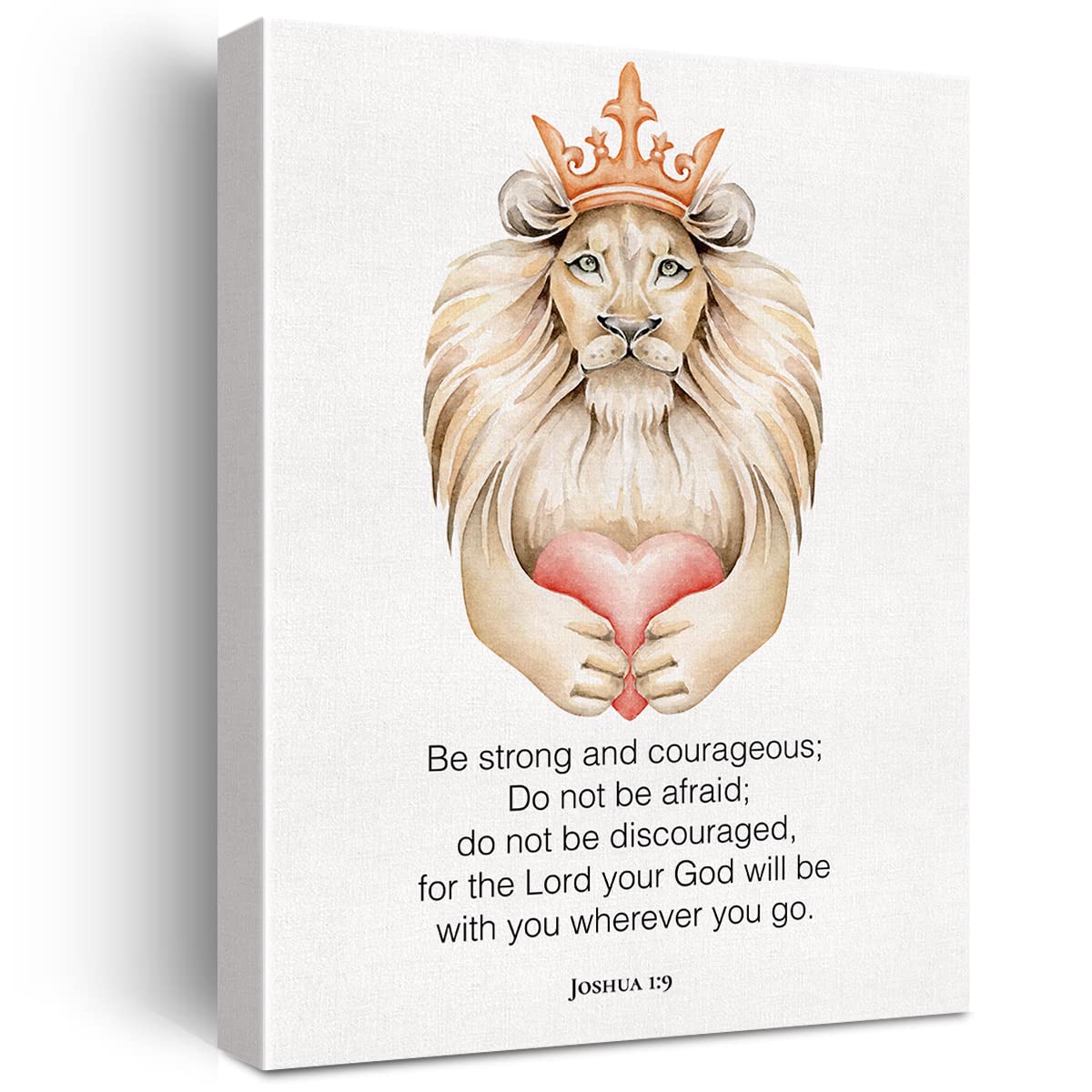 Joshua 1:9 Lion