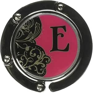 Amazon.com: Alexx, Hang 'em High Purse Hanger Monogram E Purse Hanger ...