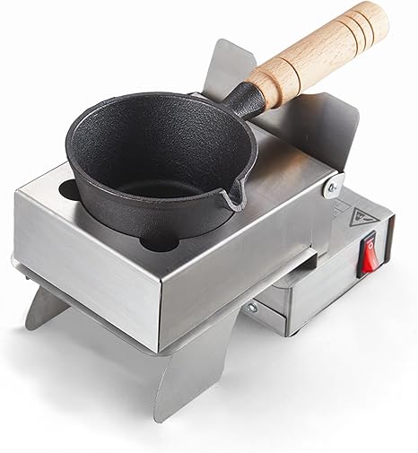 Amazon.com: plobiba Lead Melting Pot for Fishing Weight Molds & Bullet ...
