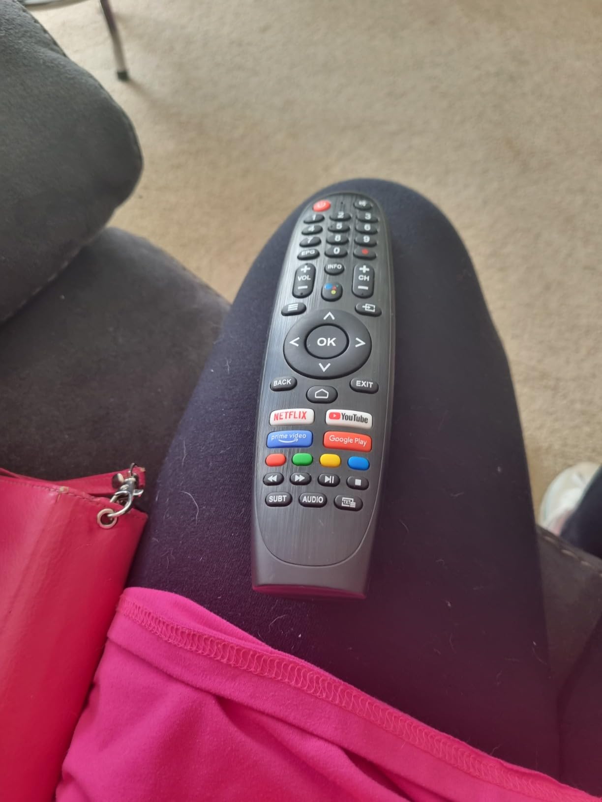 RCKGNTV005 IR Remote Control Replacement for Kogan Series 9 Smart TV ...