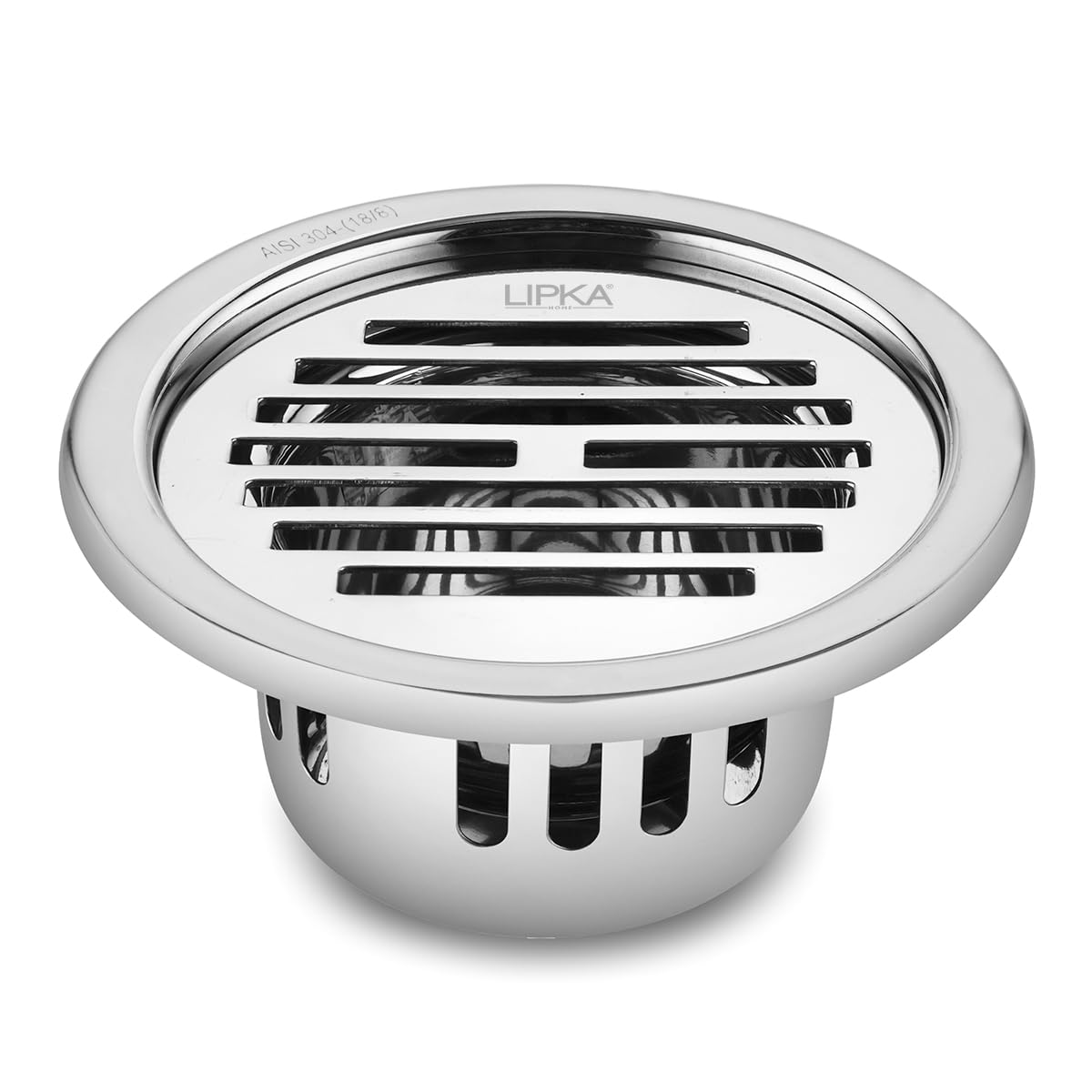Buy LIPKA Golden Classic Jali Round Floor Drain with Cockroach Trap | 4 ...