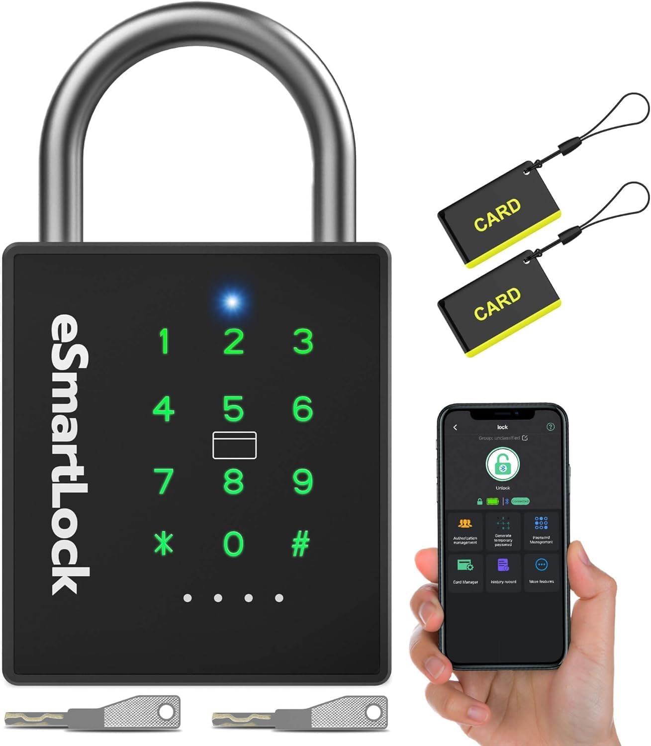 4401LHEC_Bluetooth® Outdoor Padlock - Amazon.com