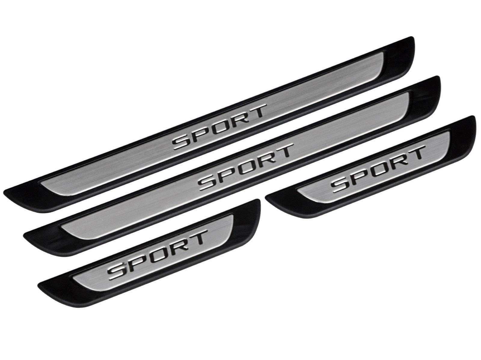 Amazon.com: Universal Door Sill Protector - Chrome and Plastic ...