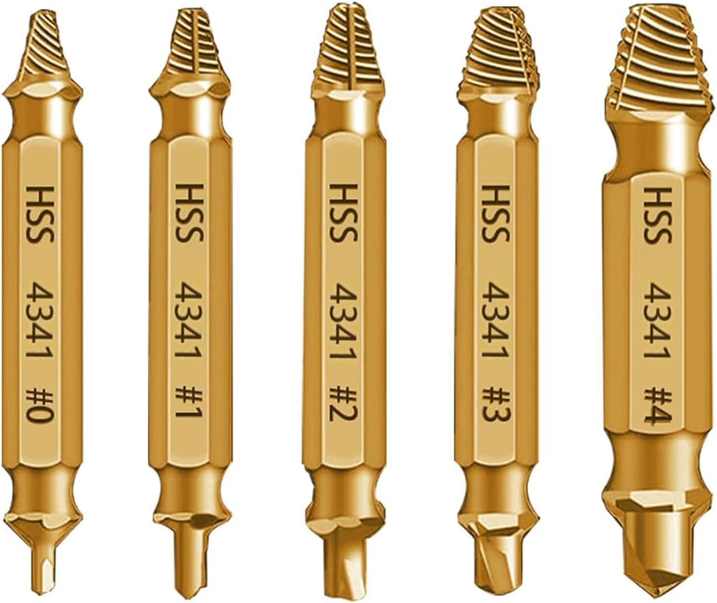 Newte Stripped Screw Extractor - Remover for Stripped Head Screws Nuts ...