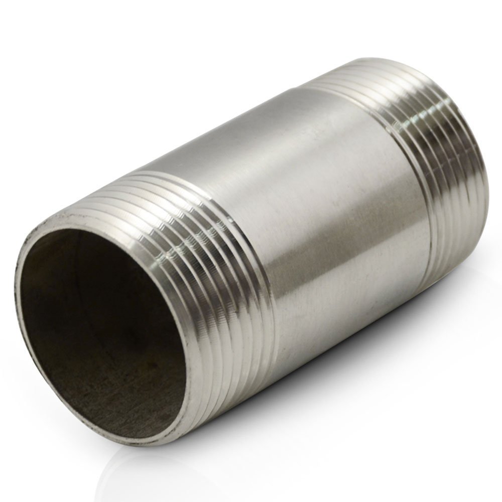 Amazon.com: 1" DN25 Male Threaded Pipe Fittings, 75MM Length, Stainless ...