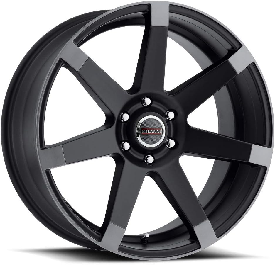 Amazon.com: MILANNI SULTAN Wheels/Rims 22x9.5 inch 139.7 ET25 C/B 110.2 ...