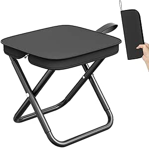 Amazon.com: Foldable Backpack Stool, Mountaineering and Hiking Portable ...