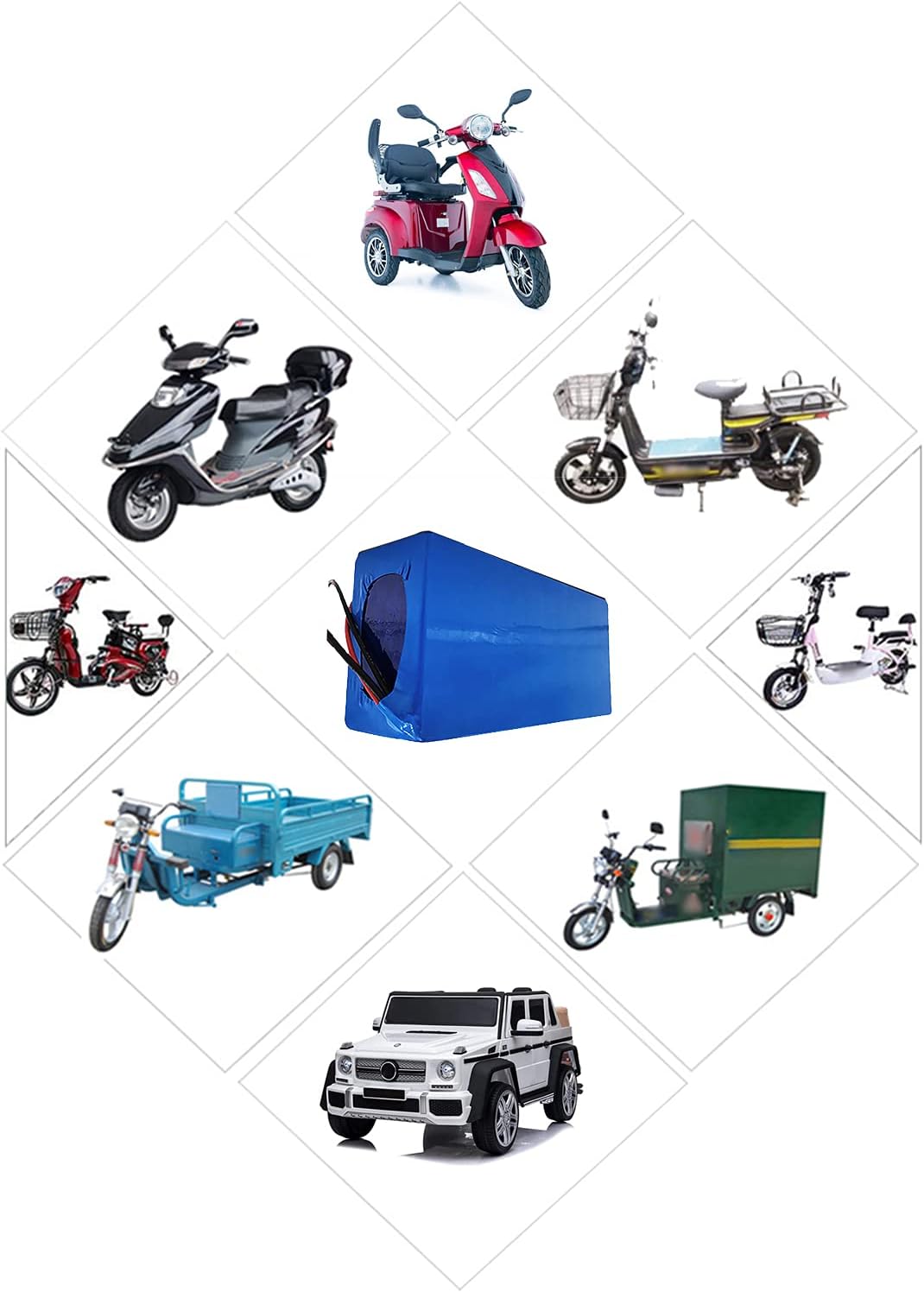 Buy FREEDOH 72V E-Bike Battery Pack 20Ah 30Ah 40Ah Electric Motorcycle ...