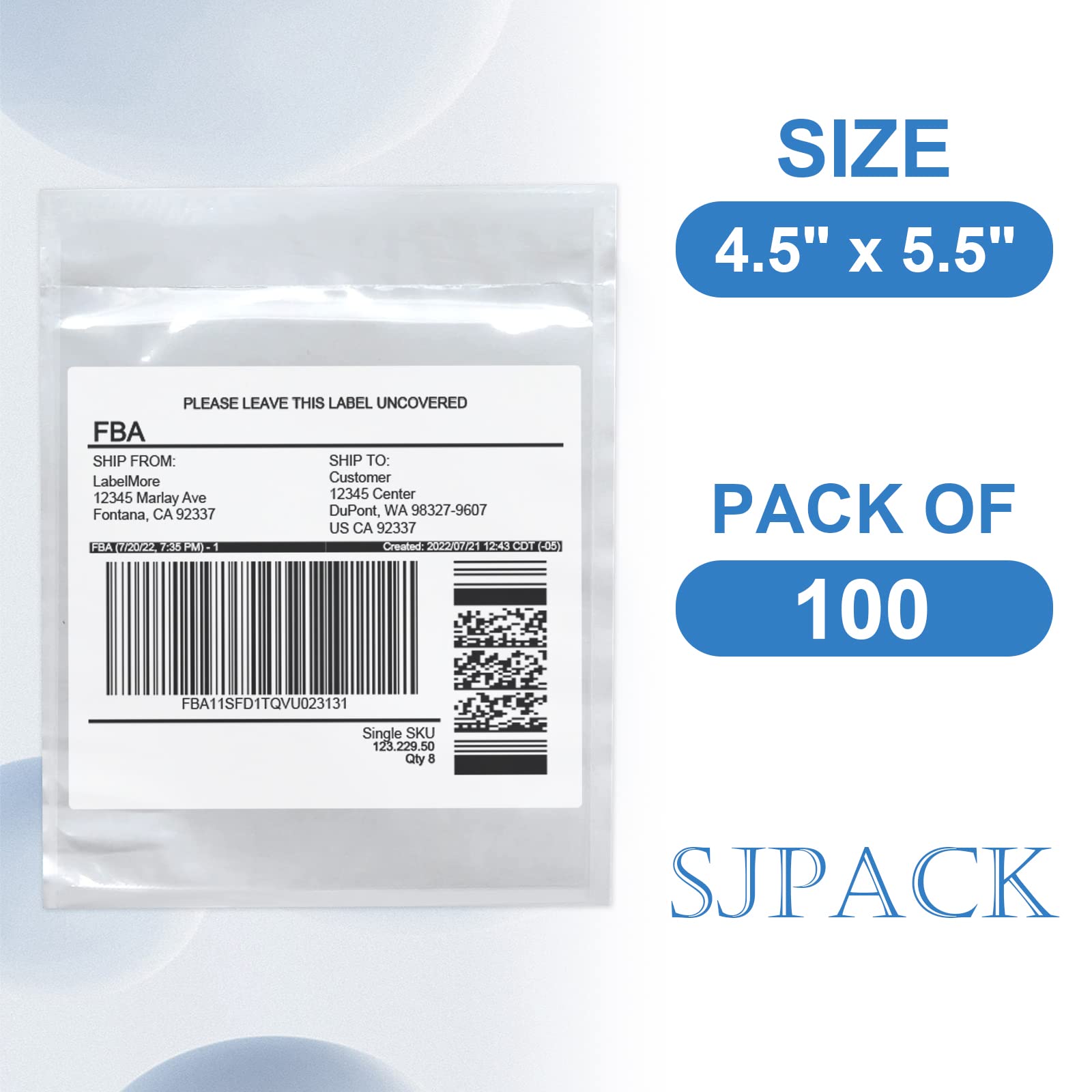 Snapklik.com : Packing List Envelope 4.5x5.5 Inches -100 Pieces In ...