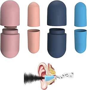 Bouchons d’Oreilles Mousse,Bouchon d’Oreilles Anti Bruit,Soft Foam Ear ...