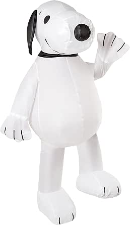 Amazon.com: Rubies Adult Peanuts Snoopy Inflatable Costume, As Shown ...