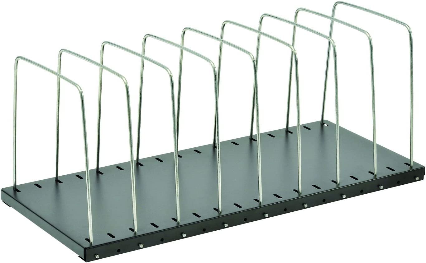 Snapklik.com : STEELMASTER Adjustable Desk File Organizer Rack 8 ...