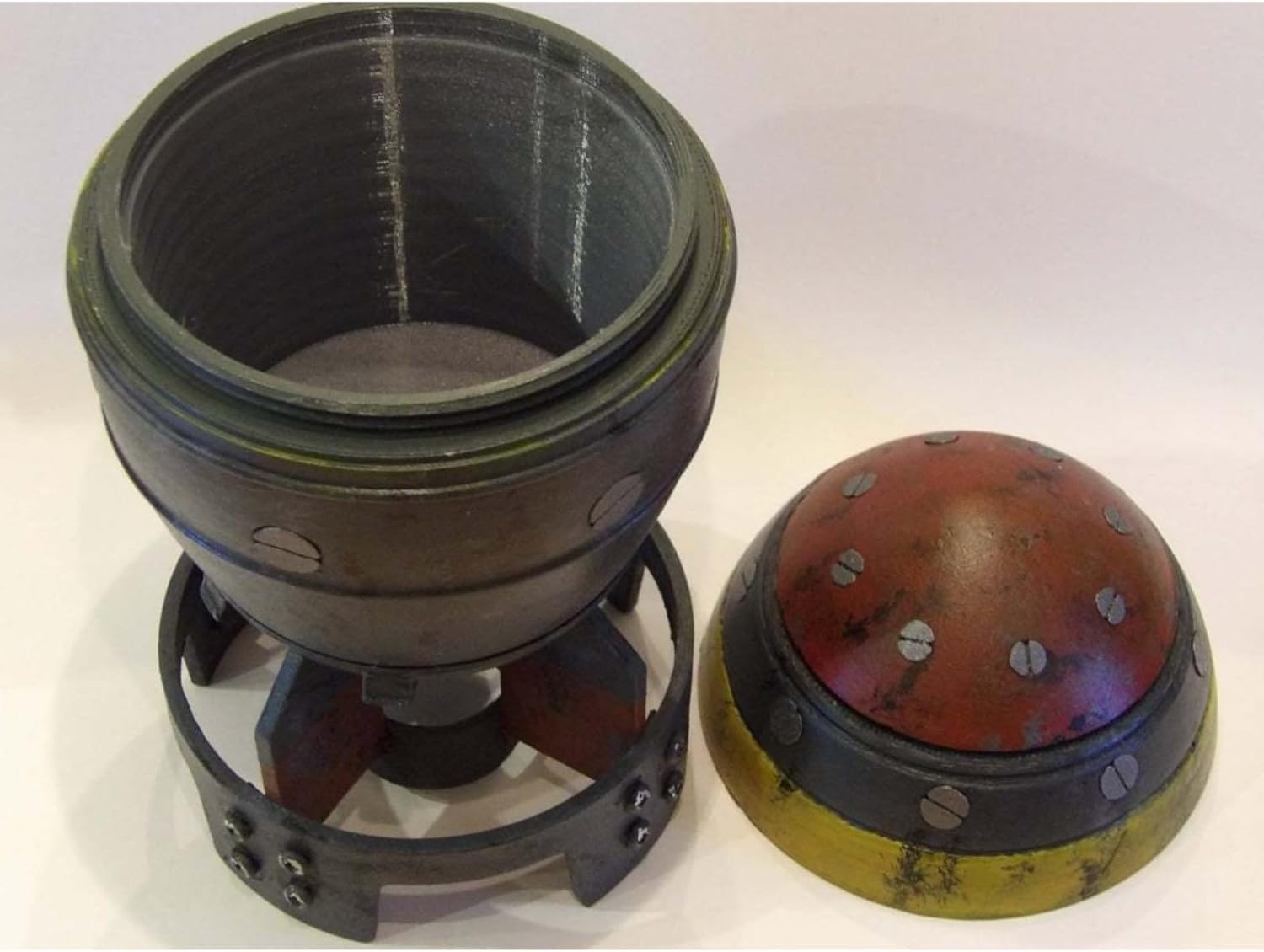 Nuke Bomb Storage Box, Nuclear Bomb Desktop Decorations, 3D Openable ...
