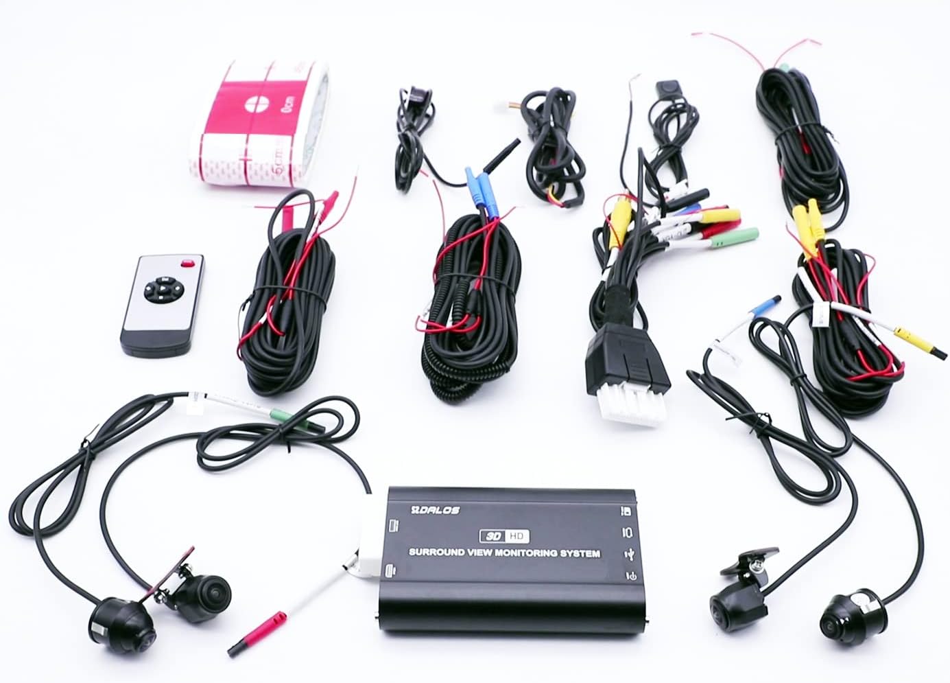 Amazon.com: Birds Eye Car Camera SZDALOS HD 3D 360° Car Surround View ...