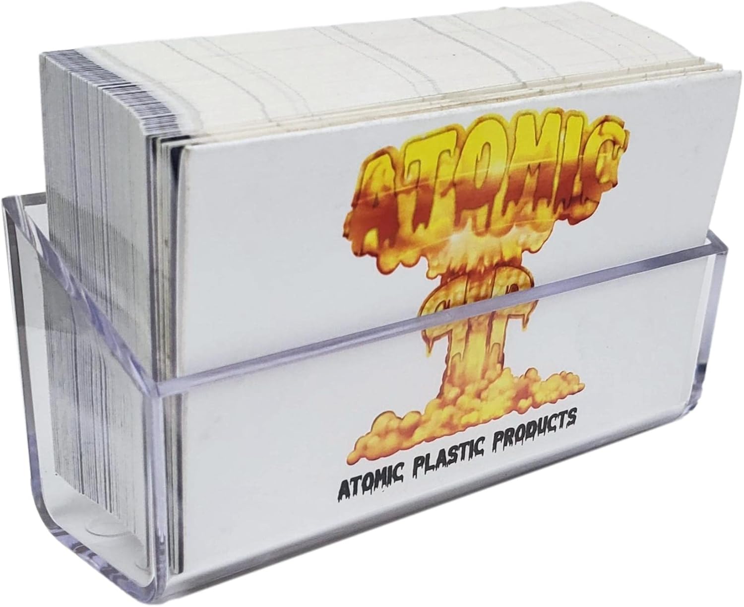 Amazon.com: ATOMIC PLASTIC PRODUCTS - Pack of 10 - Peel and Stick Clear ...
