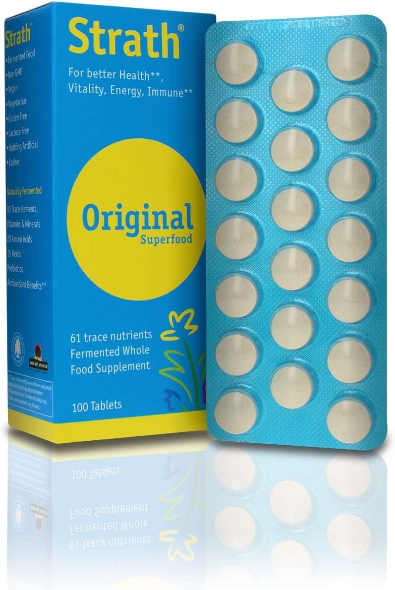 Amazon.com: BIO-STRATH BIO-STRATH TABLETS, 100 TAB : Health & Household