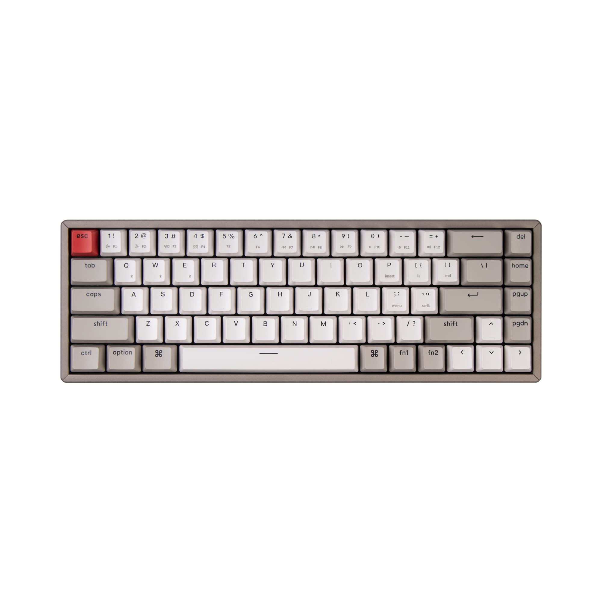 Buy Keychron K6 68-Keys Hot-Swappable Wireless Mechanical Keyboard for ...