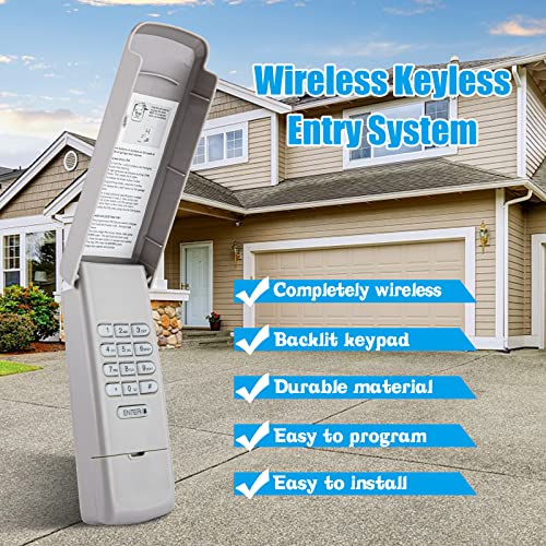 Snapklik.com : Garage Door Wireless Keypad Replacement For Liftmaster ...