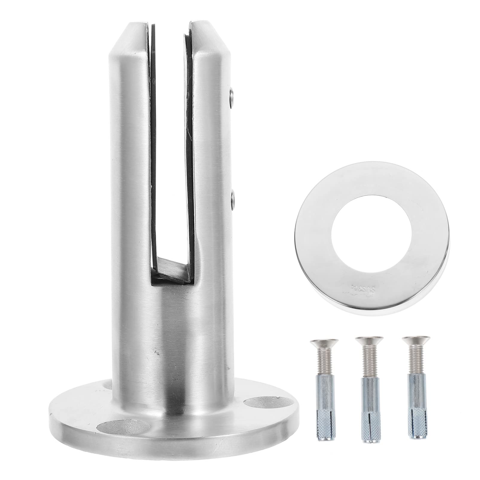 Buy Stainless Steel Glass Spigots Clamp: Glass Railing Pool Fence ...