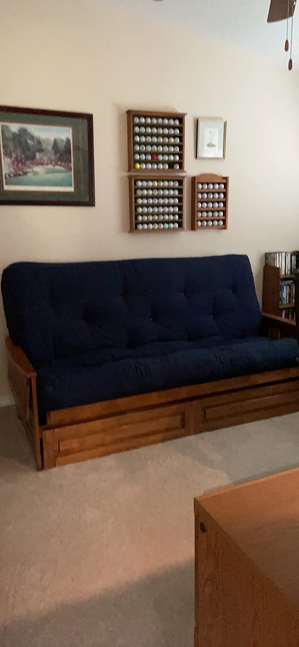 $71/mo - Finance Nirvana Futons Brentwood Tray Arm Futon Frame, Drawers ...