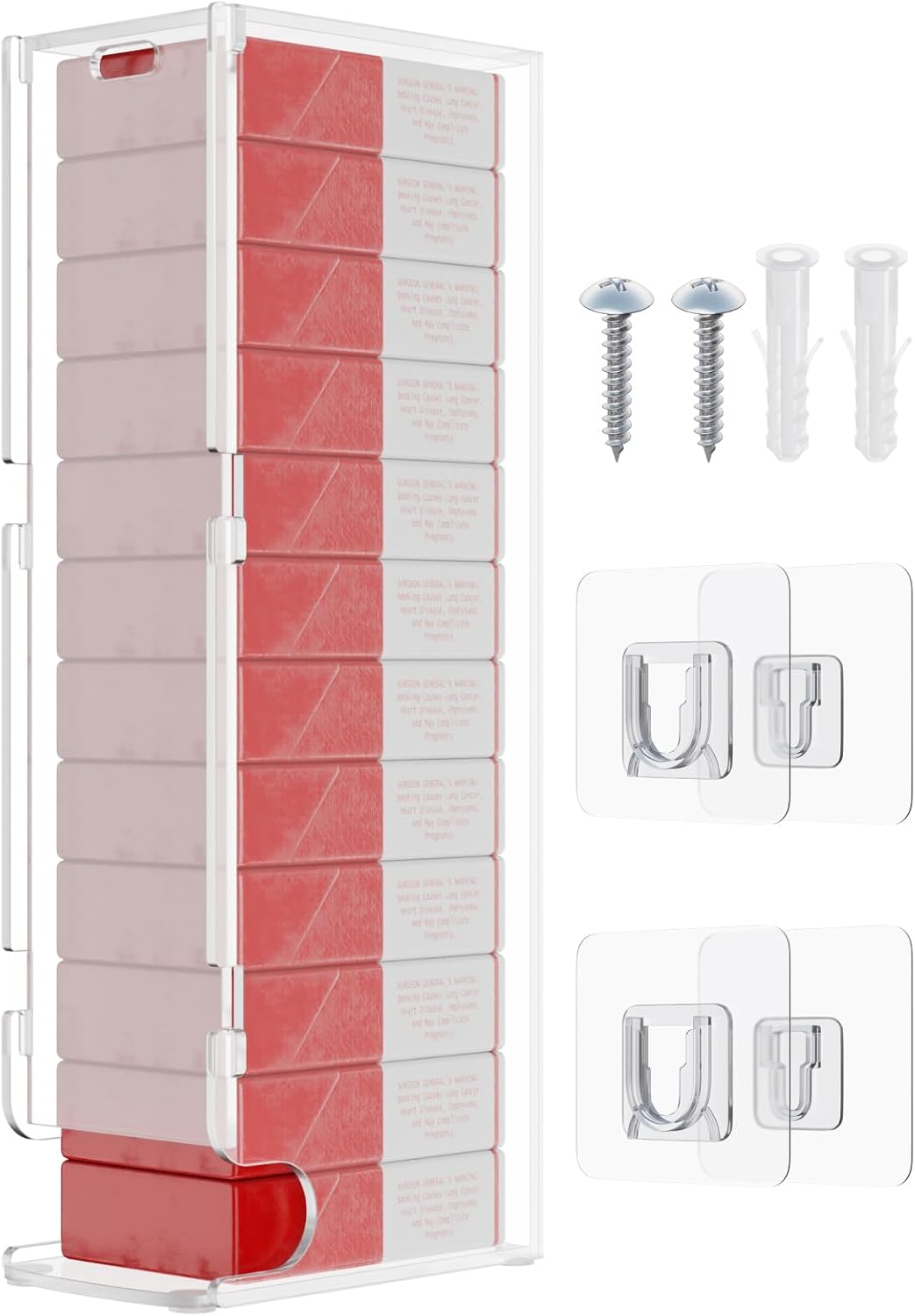Amazon.com: Homakover Acrylic Cigarette Storage Organizer Stores 10 ...