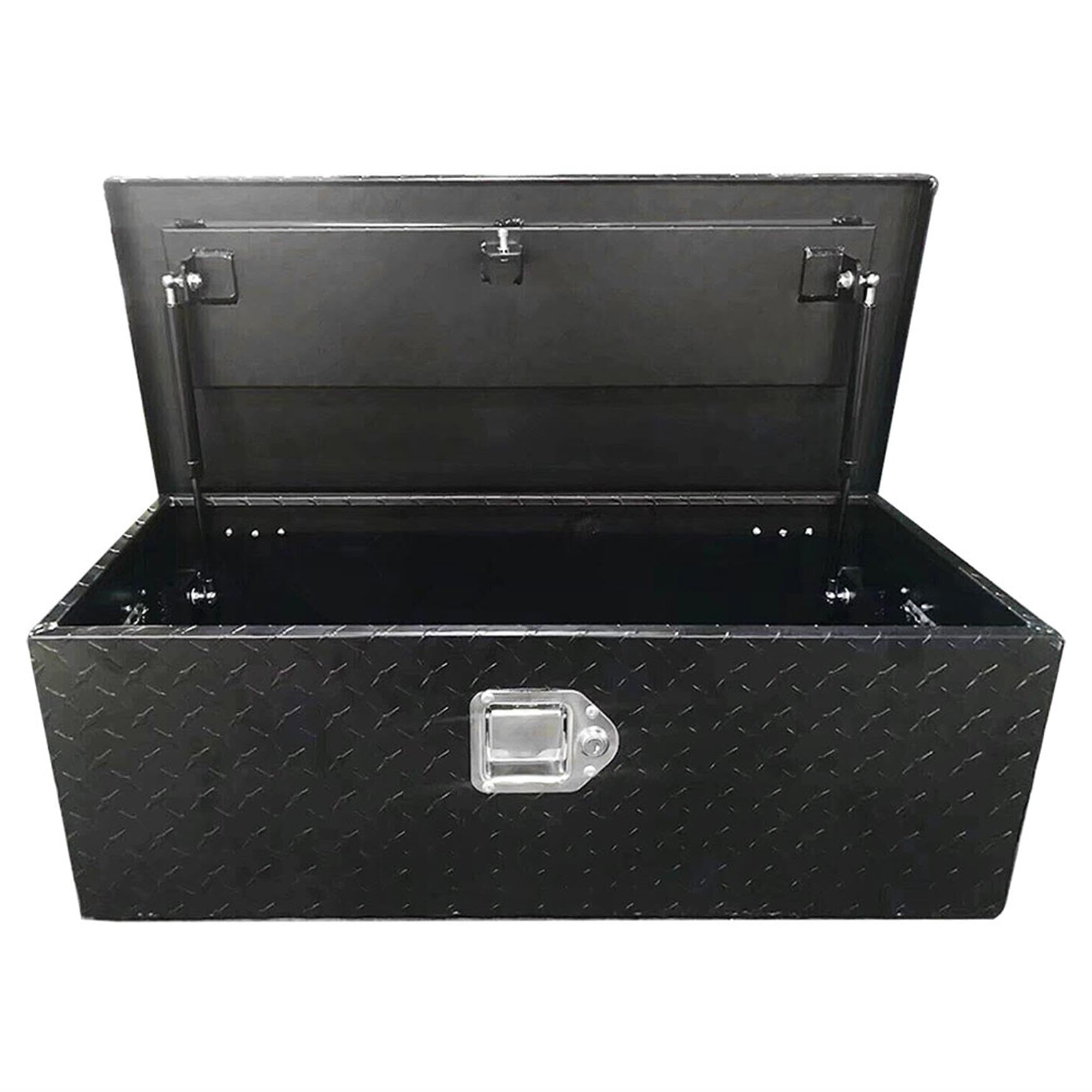 Amazon.com: Silscvtt 30-Inch Black Aluminum Tool Box with G-Type Auto ...