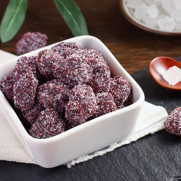 Bayberry de azúcar de roca, ciruela agridulce seca 6.35 ozlata, fruta ...