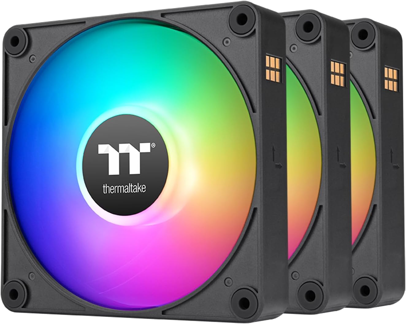 Thermaltake CT120 EX ARGB Sync PC Cooling Fan (3-Fan Pack), Magnetic ...