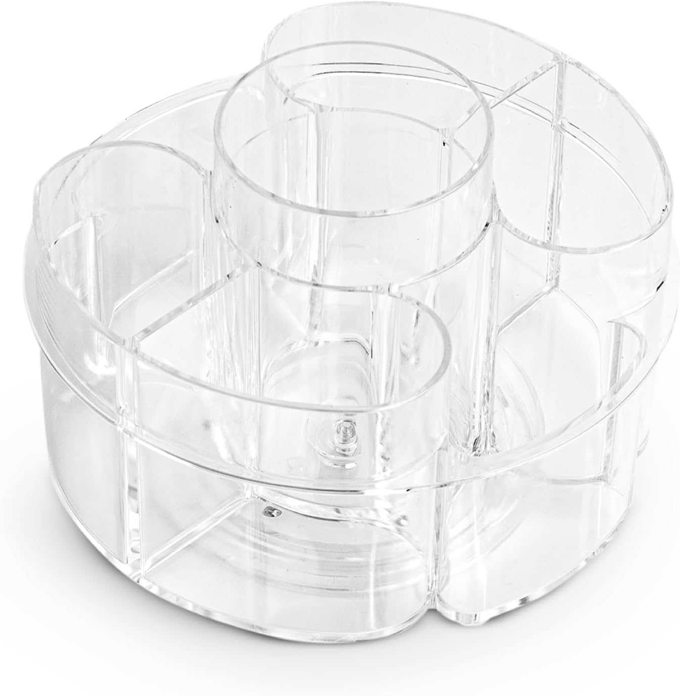 Amazon.com: Masirs Small Rotating Makeup Organizer - A Mini Yet ...