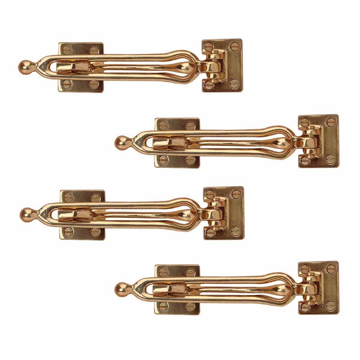 Door Hardware Parts Guard Bronze Guard Latch Bolt With Screws Sliding