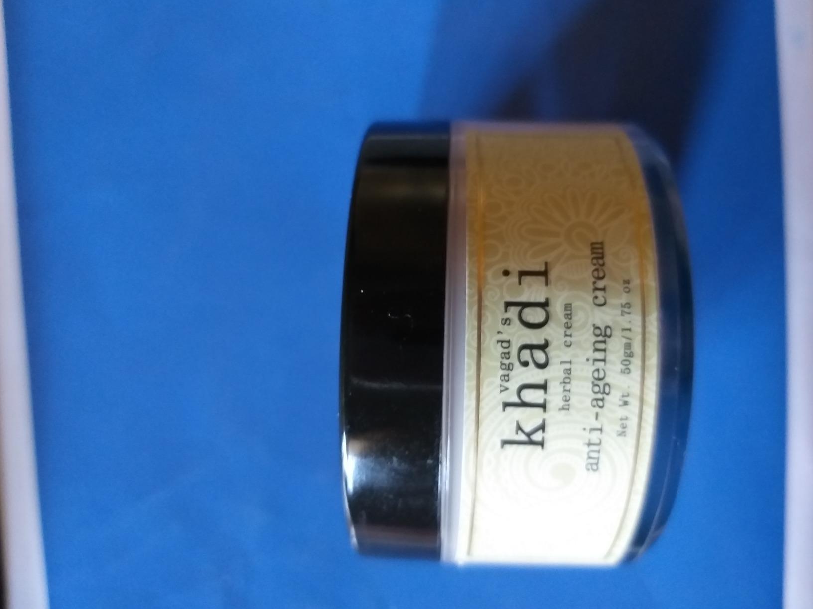 Khadi Natural Anti Ageing Cream, 50g|Prevent premature signs of aging ...