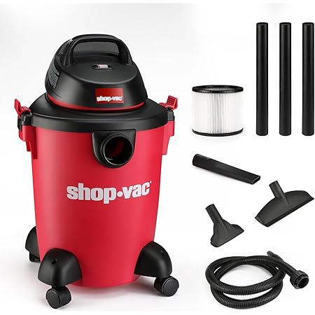 Amazon.com: Shop-Vac 6 Gallon 3.0 Peak HP Wet Dry Vacuum, Heavy-Duty ...