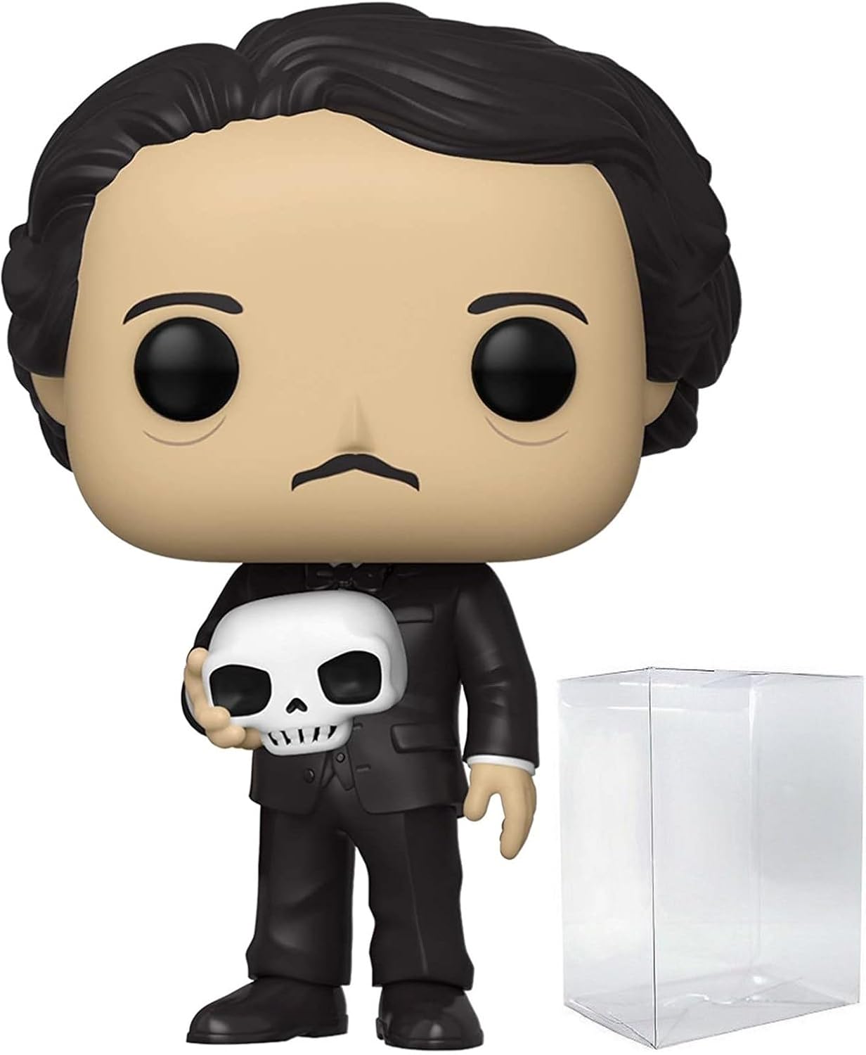 Amazon.com: POP Icons: Edgar Allan Poe with Skull Funko Vinyl Figure ...