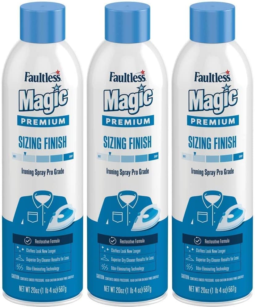 Amazon.com: Magic Sizing Spray Light Body 20 oz Cans (Pack of 6 ...