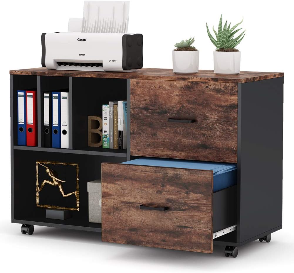 Tribesigns 2-Drawer Lateral File Cabinet with Open Australia | Ubuy