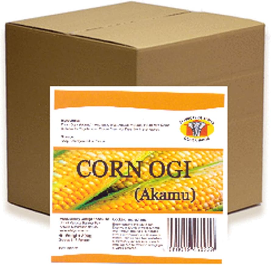 Corn Ogi (Dry) Akamu Pap - 100g (1 X 10) : Amazon.co.uk: Grocery