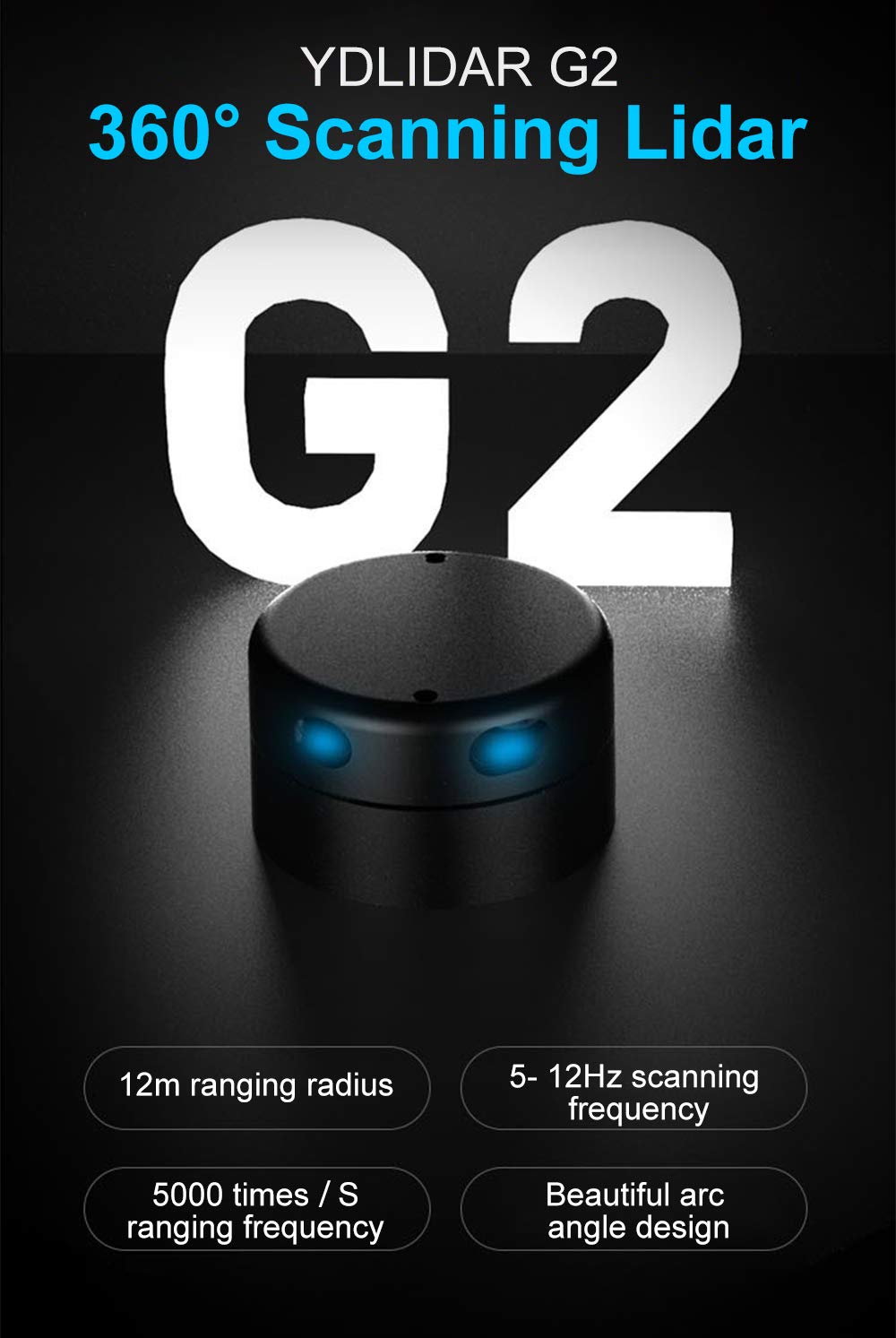 YDLIDAR G2 Lidar Sensor, 41% OFF | www.oceanproperty.co.th