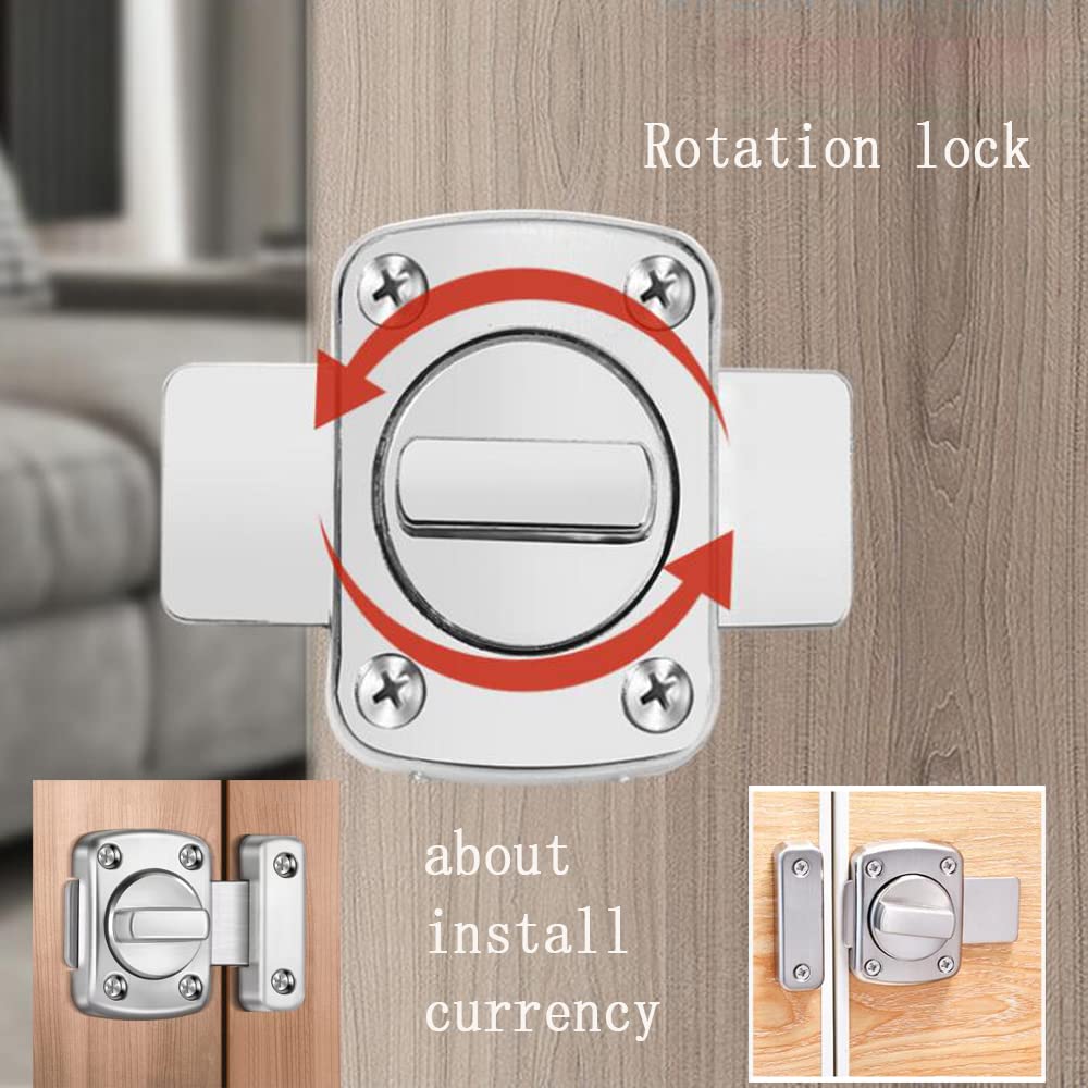 Snapklik.com : Night Latch Two-Way Swivel Security Door Lock - Solid ...