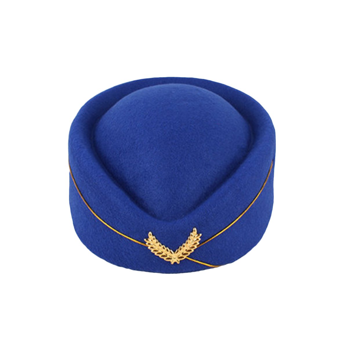 Amazon.com: BESTOYARD Stewardess Hat Wool Cap Flight Attendant Hat ...