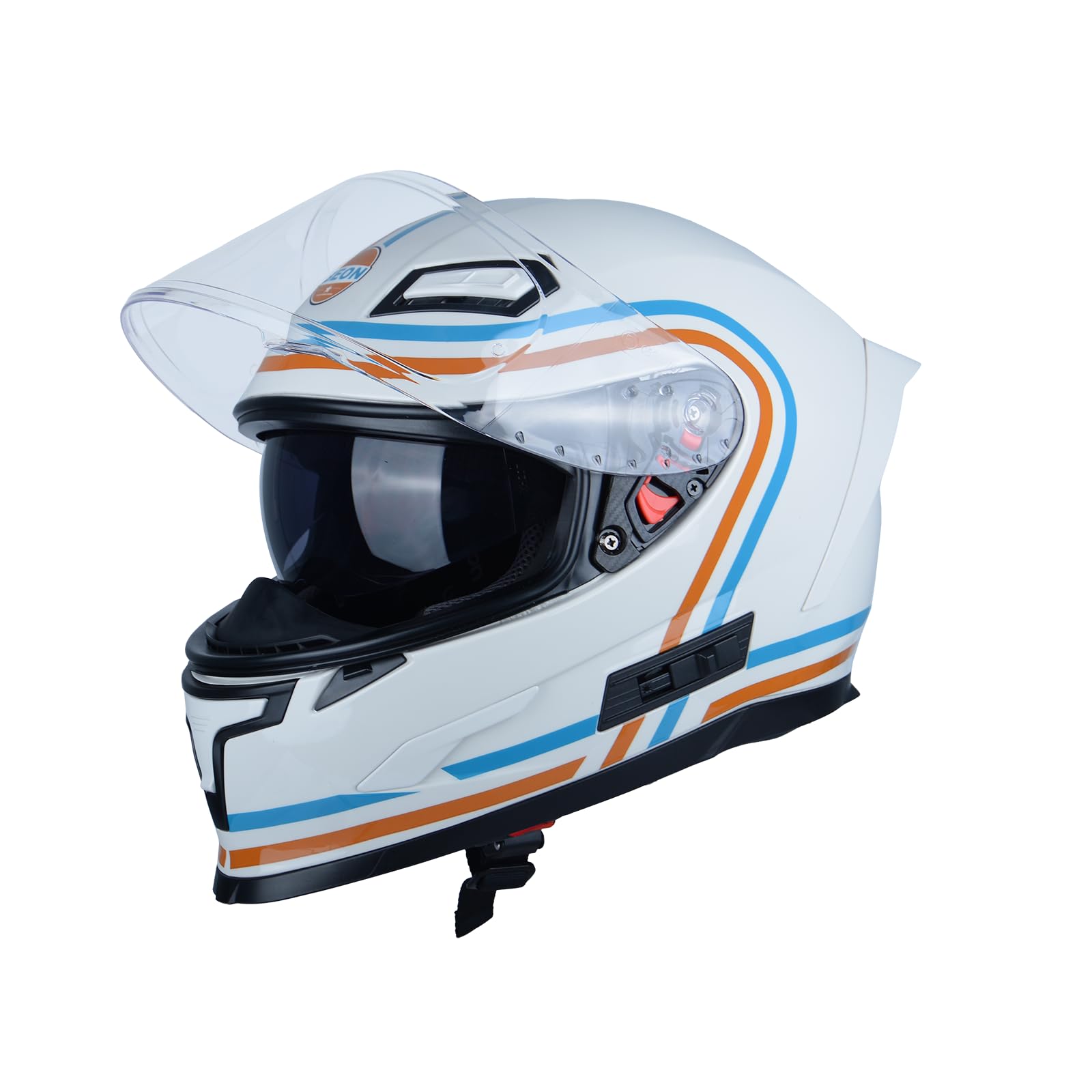 Snapklik.com : BEON Full Face Motorcycle Helmet, Street Bike Helmet