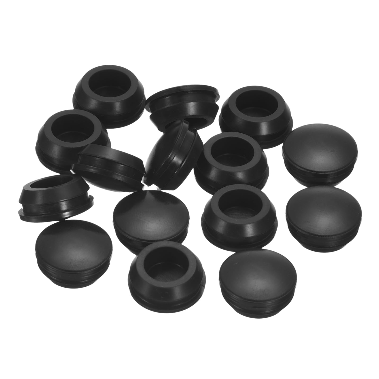 Amazon.com: uxcell 15Pcs Silicone Plugs, Rubber Round Snap in Locking ...