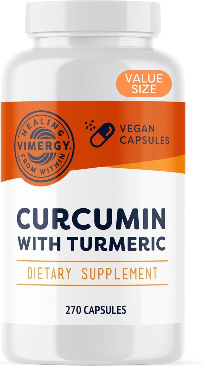 Athinika Nutrition Curcumin with Turmeric, 90 Servings – Value Size ...