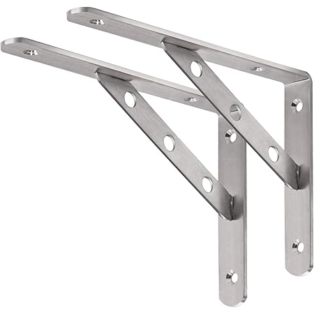 Solid Shelf Brackets 8 Inch,L Brackets Heavy Duty Shelf Brackets ...
