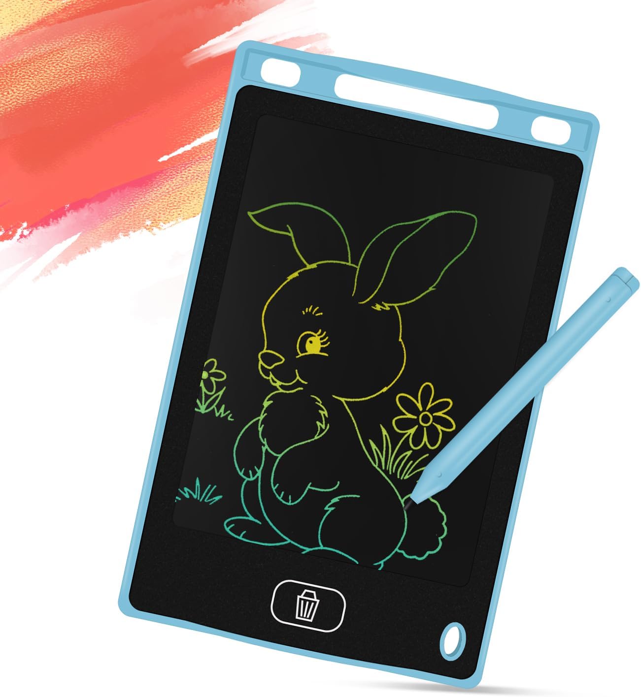 Amazon.com: LCD Writing Tablet Doodle Board for Kids 6.5 Inch Colorful ...