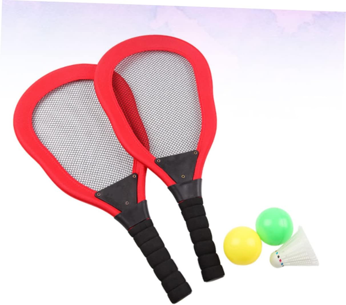 HANABASS 15 Pcs Outdoor Play Toys for Kids Outdoor Playsets Badminton ...