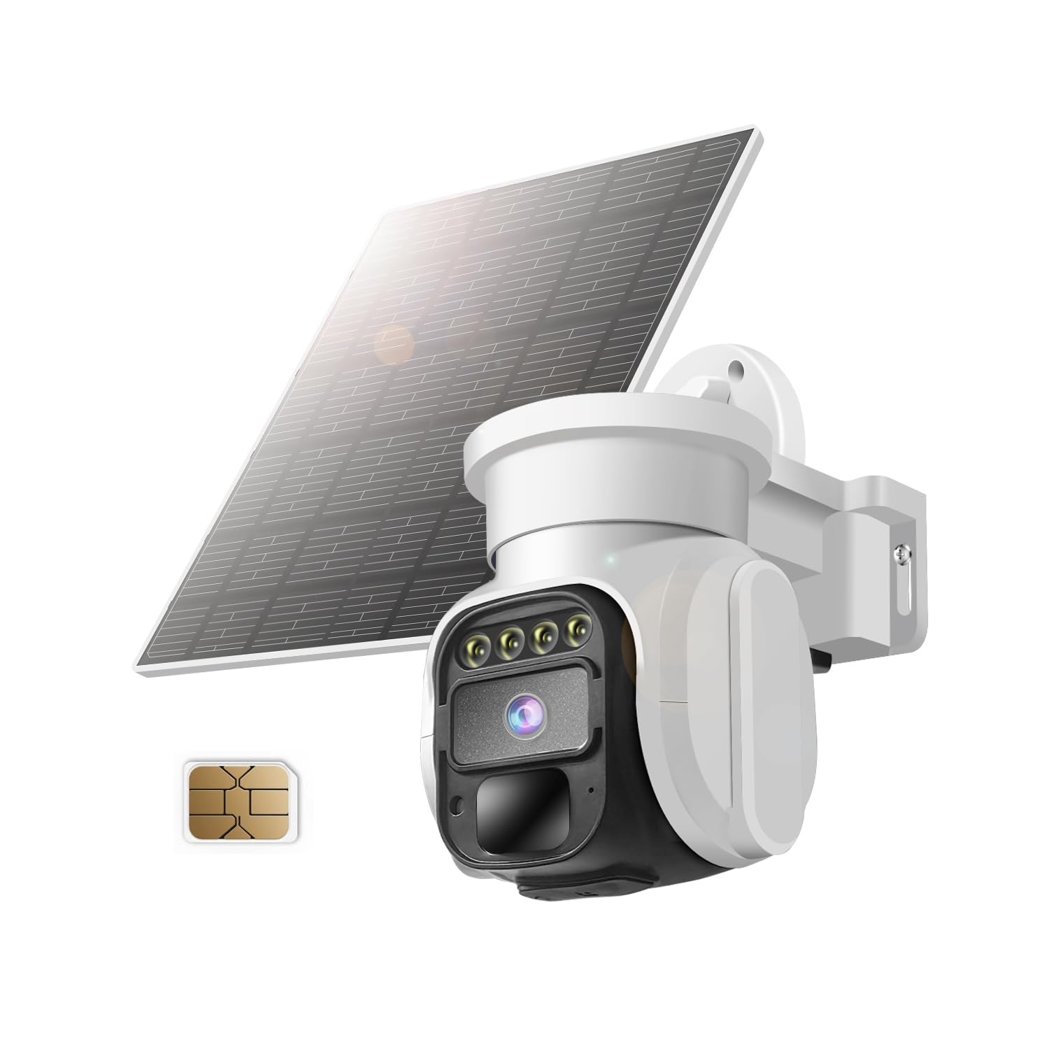 Amazon.com : 4G LTE Cellular Solar Security Camera Wireless Outdoor, No ...