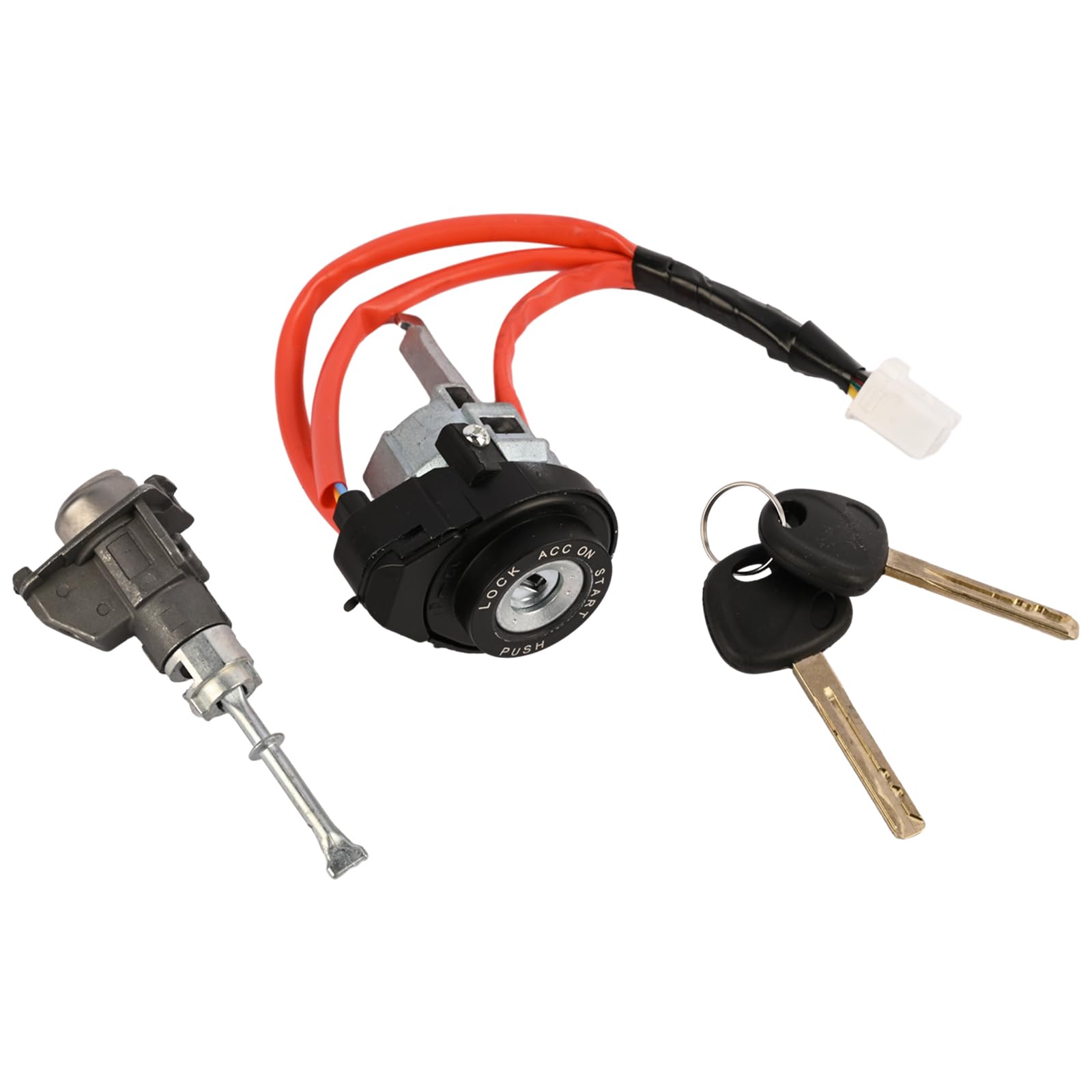 Amazon.com: Getfarway Ignition & Door Lock Cylinder W/2Keys 81900-D9G00 ...